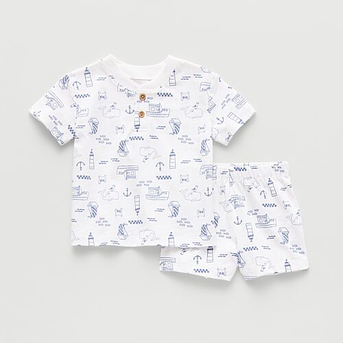 Click here for Okie Dokie Baby Boys 2-pc. Short Set  Newborn  Whi... prices