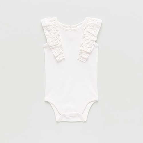 Click here for Okie Dokie Baby Girls Round Neck Sleeveless Rib Bo... prices