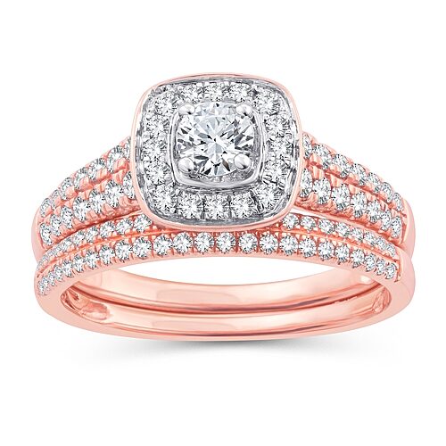 Click here for Womens 1 CT. T.W. Natural White Diamond 10K Gold 1... prices