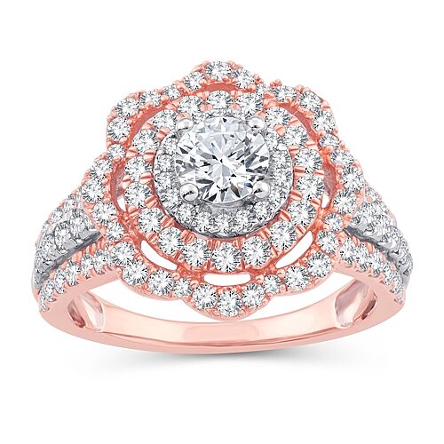 Click here for Womens 2 CT. T.W. Natural White Diamond 10K Gold R... prices