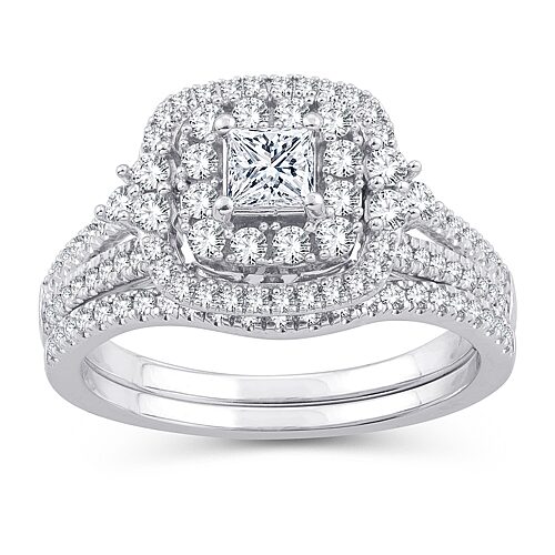 Click here for Womens 1 CT. T.W. Natural White Diamond 10K Gold C... prices