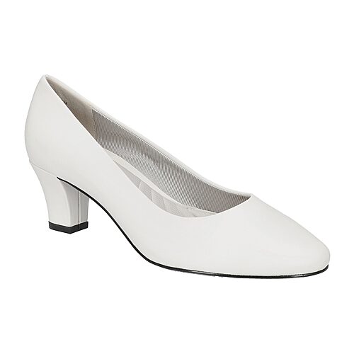 Easy Street Womens Ballari Pumps - White