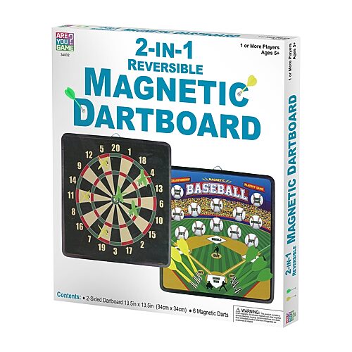 Click here for Areyougame.Com 2-In-1 Reversible Magnetic Dartboar... prices
