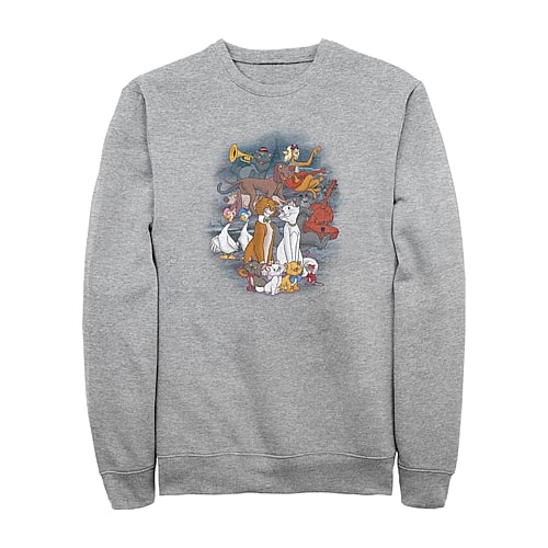 Click here for Mens Crew Neck Long Sleeve The Aristocats Sweatshi... prices
