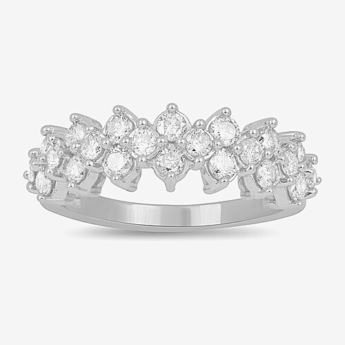 Click here for Womens 1 CT. T.W. Lab Grown White Diamond 10K Gold... prices
