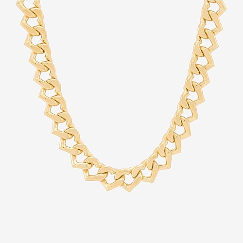 Click here for Made in Italy Womens 14K Gold 17 1/2 Inch Link Cha... prices