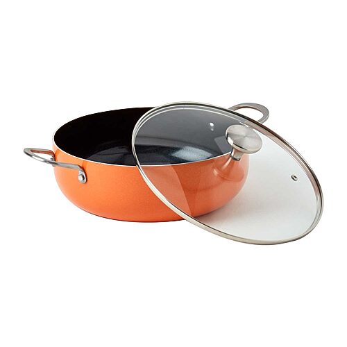 Click here for Infuse Aluminum Nonstick 6-Qt. Caldero with Lid -... prices