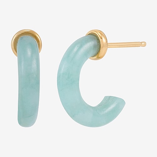 Click here for Limited Quantities! Womens Genuine Green Jade 14K... prices