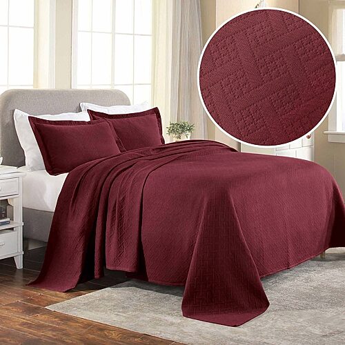 Click here for Closeout! Superior 100 Cotton Basketweave Matelass... prices