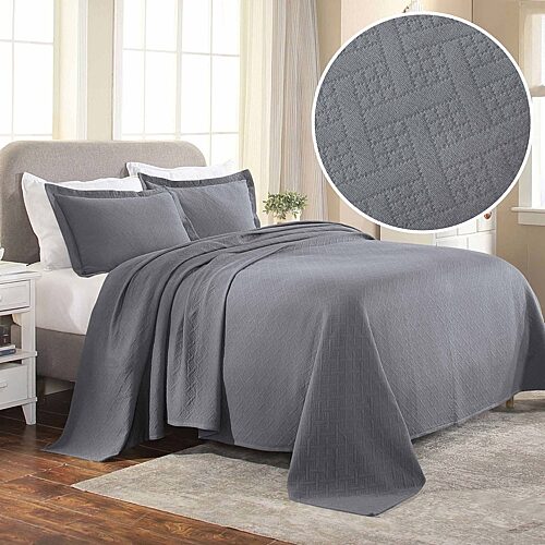 Click here for Superior 100 Cotton Basketweave Matelasse All-Seas... prices