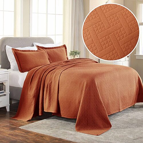 Click here for Superior 100 Cotton Basketweave Matelasse All-Seas... prices