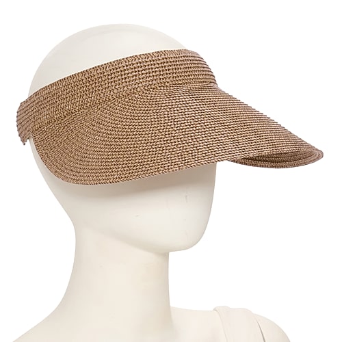 Click here for Liz Claiborne Straw Womens Visor  One Size  White prices