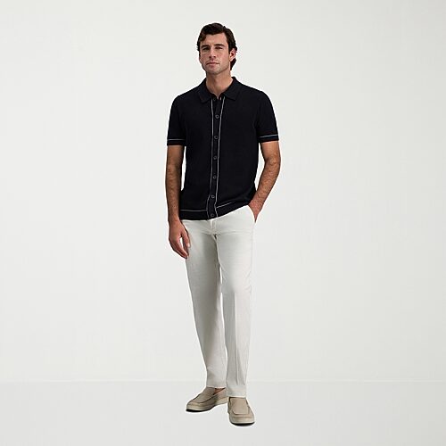 Click here for Haggar Cotton Canvas Mens Straight Fit Flat Front... prices