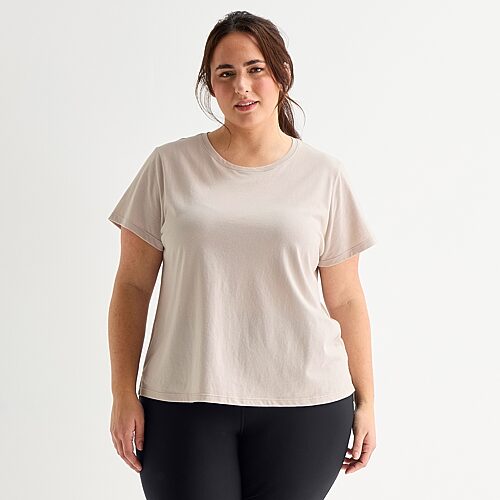 Click here for Xersion Womens Cotton Crew Neck Short Sleeve T-Shi... prices
