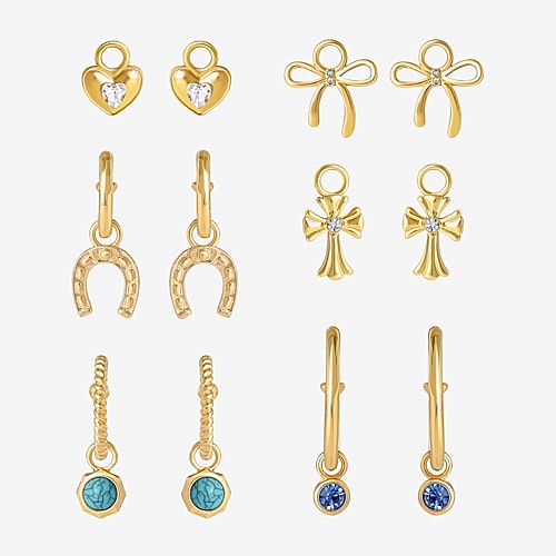 Click here for JS Jessica Simpson Gold Tone Interchangeable Charm... prices