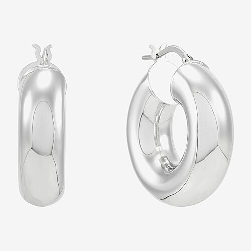 Click here for Limited Quantities! Womens Sterling Silver 26mm Ho... prices