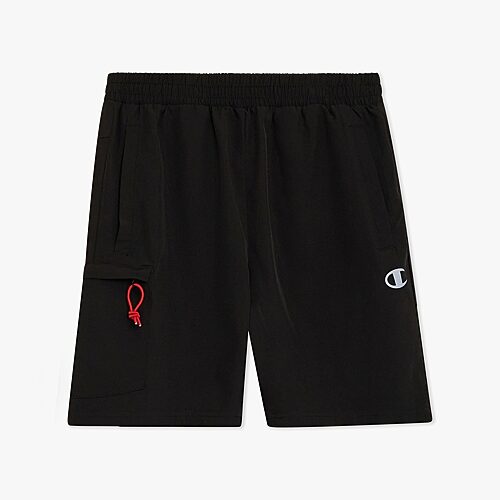 Click here for Champion Boys 8-20 Pull-On Woven Shorts - Black prices