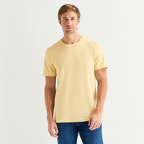 Click here for St. Johns Bay Texture Mens Crew Neck Short Sleeve... prices