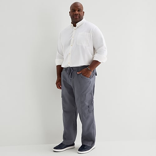 Click here for mutual weave Mens Regular Fit Big and Tall Cargo P... prices