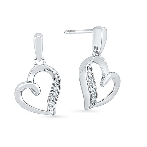 Click here for Womens Diamond Accent Natural White Diamond 10K Go... prices