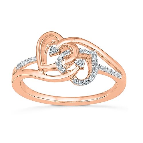 Click here for Womens 1/10 CT. T.W. Natural White Diamond 10K Gol... prices