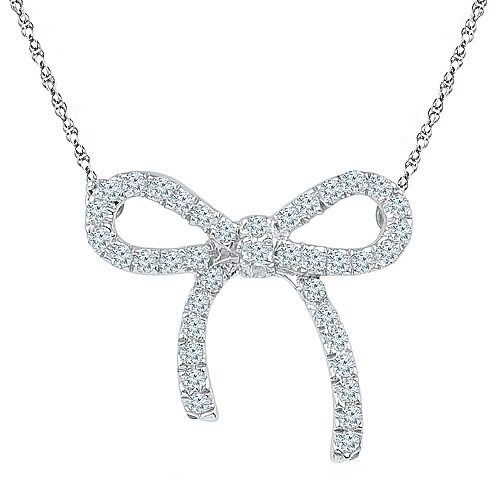 Click here for Womens 1/4 CT. T.W. Natural White Diamond Sterling... prices