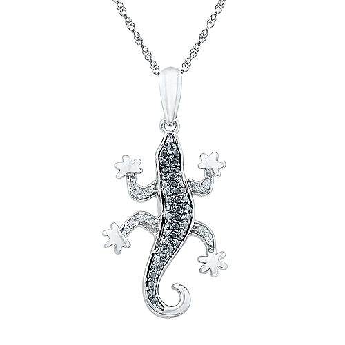 Click here for Lizard Womens Diamond Accent Natural Black Diamond... prices