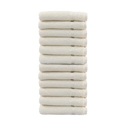 Linum Home Denzi 12-Pc. Washcloth Set - Natural