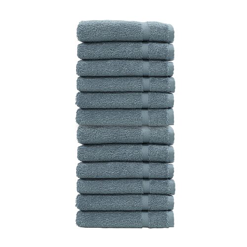 Click here for Linum Home Denzi 12-Pc. Washcloth Set - Light Blue prices
