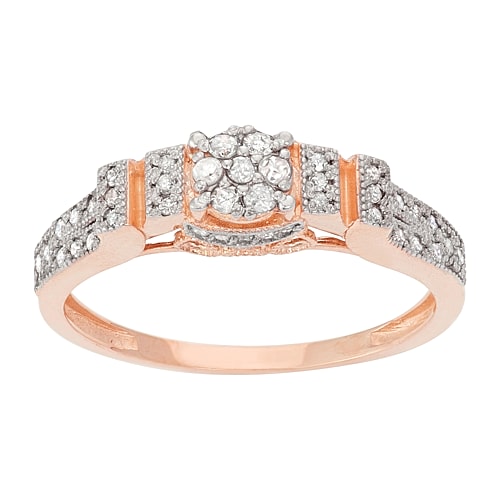 Click here for Womens 1/3 CT. T.W. Natural White Diamond 10K Gold... prices