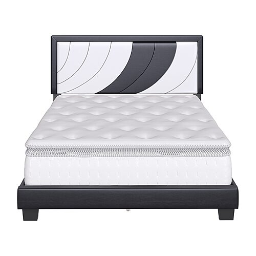 Click here for Brendal Upholstered Platform Bed  One Size  Black prices