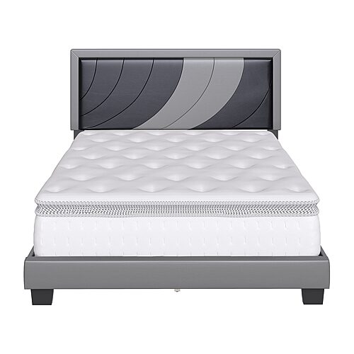 Click here for Brendal Upholstered Platform Bed  One Size  Black prices
