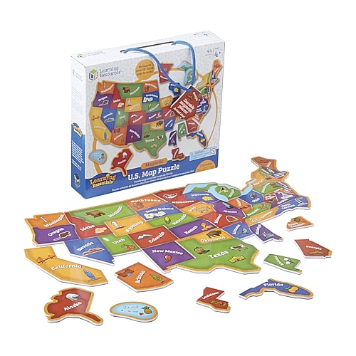 Click here for Learning Resources Magnetic U.S. Map Puzzle Magnet... prices