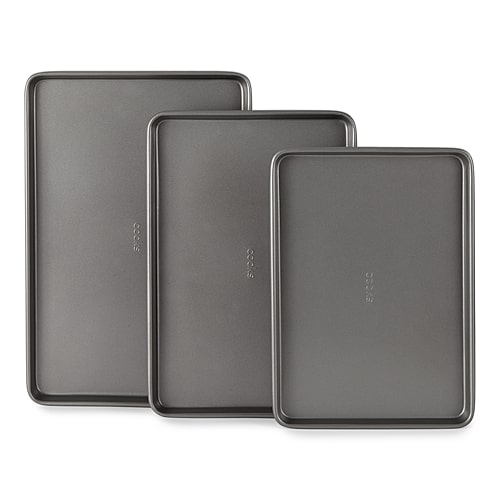 Click here for Cooks 3-pc. Carbon Steel Non-Stick Cookie Sheet Se... prices