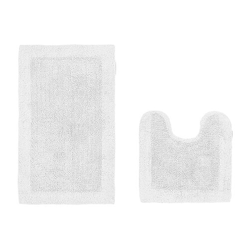 Click here for Better Trends Edge Bath Rug  One Size  White prices