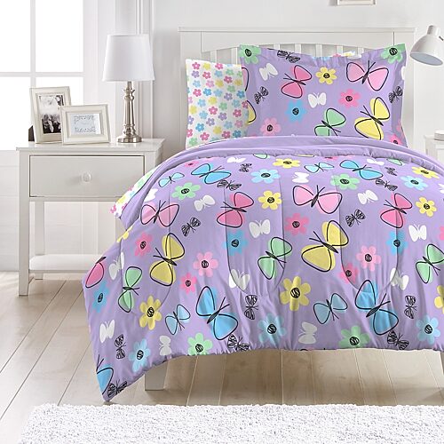 Click here for Dream Factory Reversible Comforter Set  One Size... prices