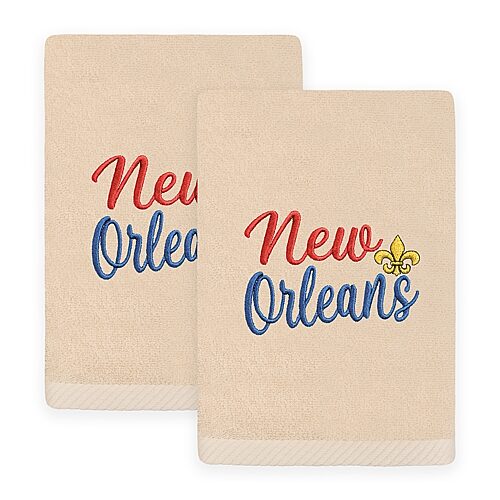 Click here for Linum Home Textiles New Orleans Embroidered 2-pc.... prices