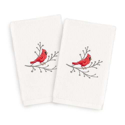 Click here for Linum Home Textiles Christmas Cardinal Hand Towels... prices