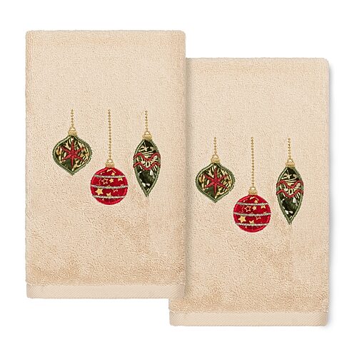 Click here for Linum Home Textiles Christmas Ornaments Hand Towel... prices