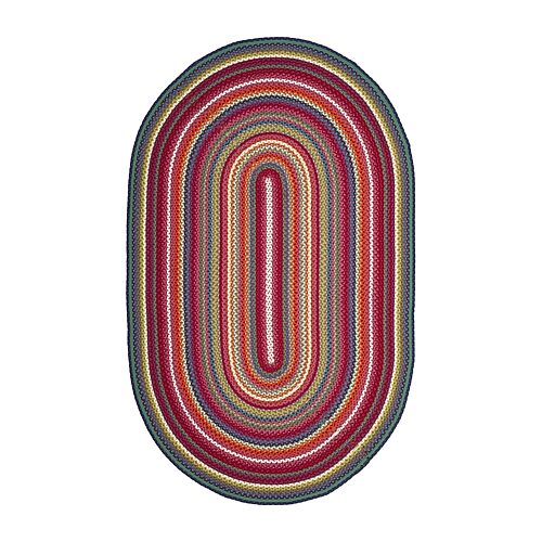 Click here for Safavieh Kyran Bordered Braided Rug  One Size  Mul... prices