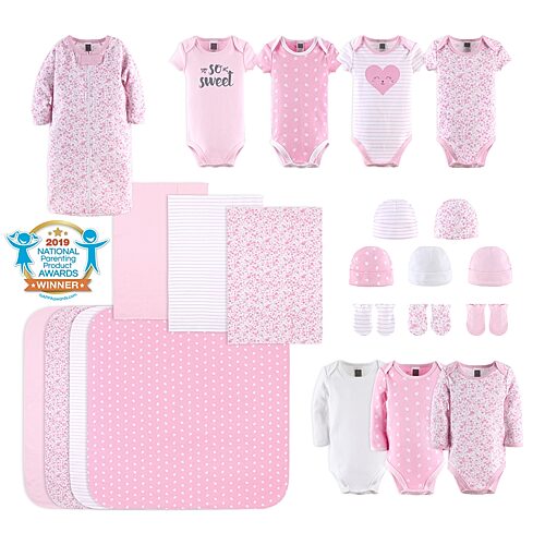 Click here for The Peanutshell 0-3m Floral Love Baby Girls 23-pc.... prices