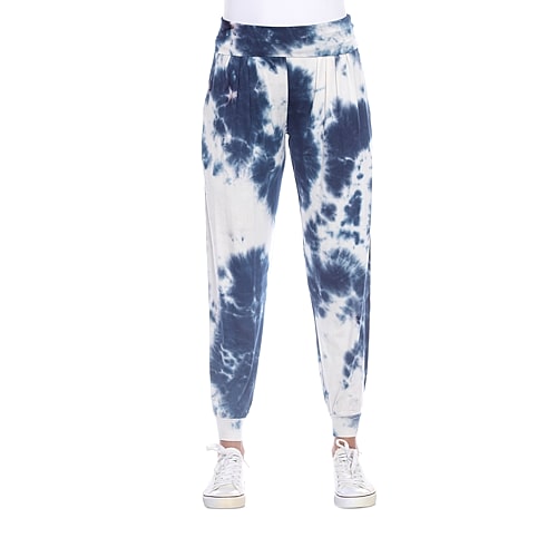 Click here for Womens White Mark Tie Dye Harem Joggers prices