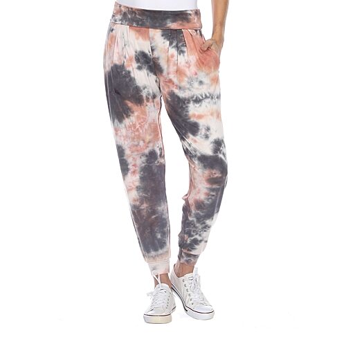 Click here for Womens White Mark Tie Dye Harem Joggers prices