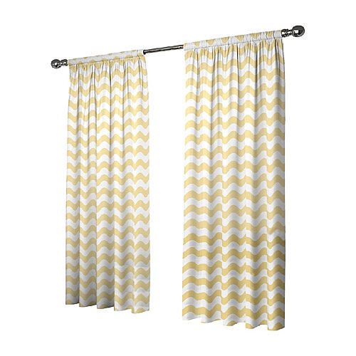 Click here for Eclipse Wavy Chevron Rod Pocket Energy Saving Blac... prices