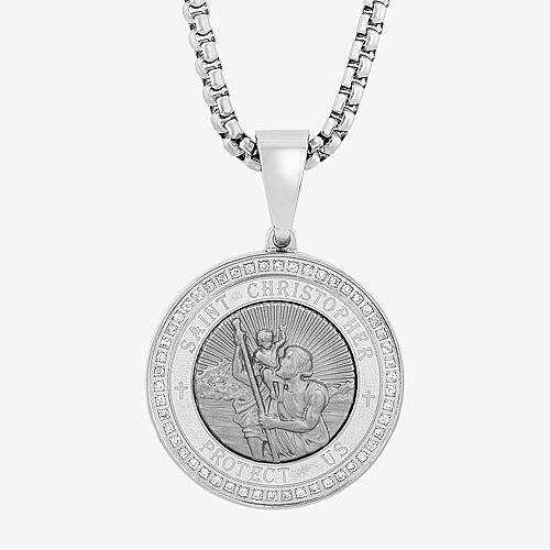 Click here for Mens 1/4 CT. T.W. Natural Diamond Stainless Steel... prices
