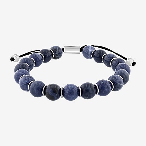 Click here for Mens Stainless Steel Genuine Stone Beaded Bolo Bra... prices