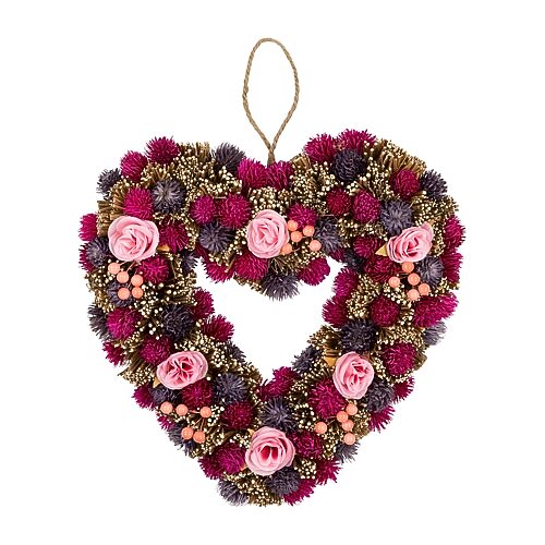 Click here for Northlight 13.5in Pink And Purple Floral Berry And... prices