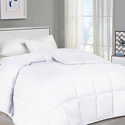 Click here for SUPERIOR Solid All Season Plush Microfiber Down Al... prices