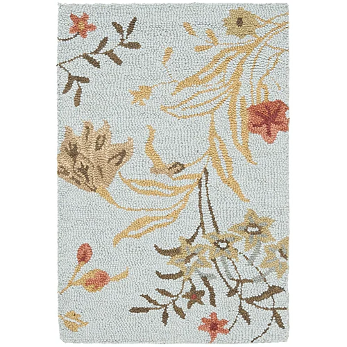 Click here for Safavieh Saffron Floral Wool Area Rug  One Size  B... prices