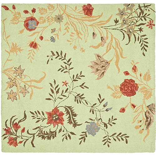 Click here for Safavieh Saffron Floral Wool Area Rug  One Size  G... prices